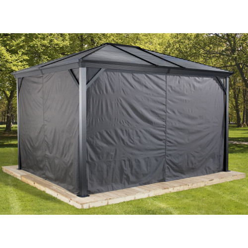 KIT DE RIDEAUX POUR PAVILLON ALUMINIUM