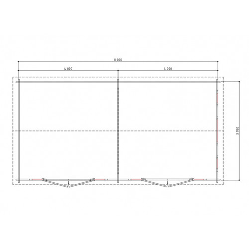 Chalet Loisirs Menuiserie Aluminium - 32M2