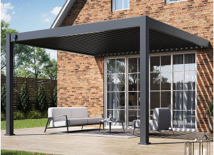 Pergola bioclimatique alu : des modèles aluminium toute saison ...