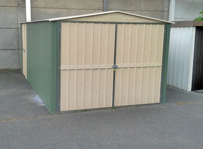 Installation d’un garage de service et de stockage pour le service ...