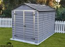 Un abri de jardin en résine PVC : kit montage facile sans permis de ...