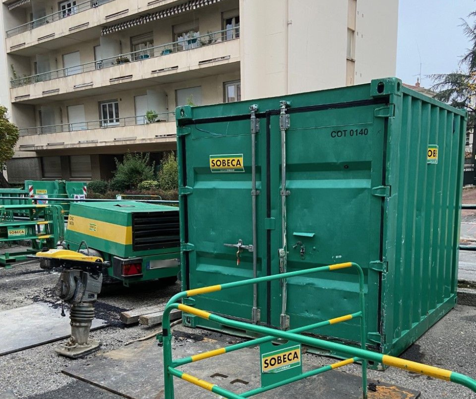 Avec le conteneur de chantier, évitez les vols sur vos chantiers BTP