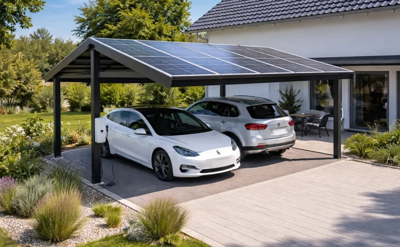 Carport solaire : fonctionnement, usages et points clés à connaître